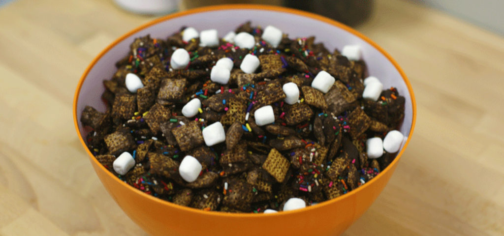 Hot Fudge Sundae Puppy Chow - American Lifestyle Magazine