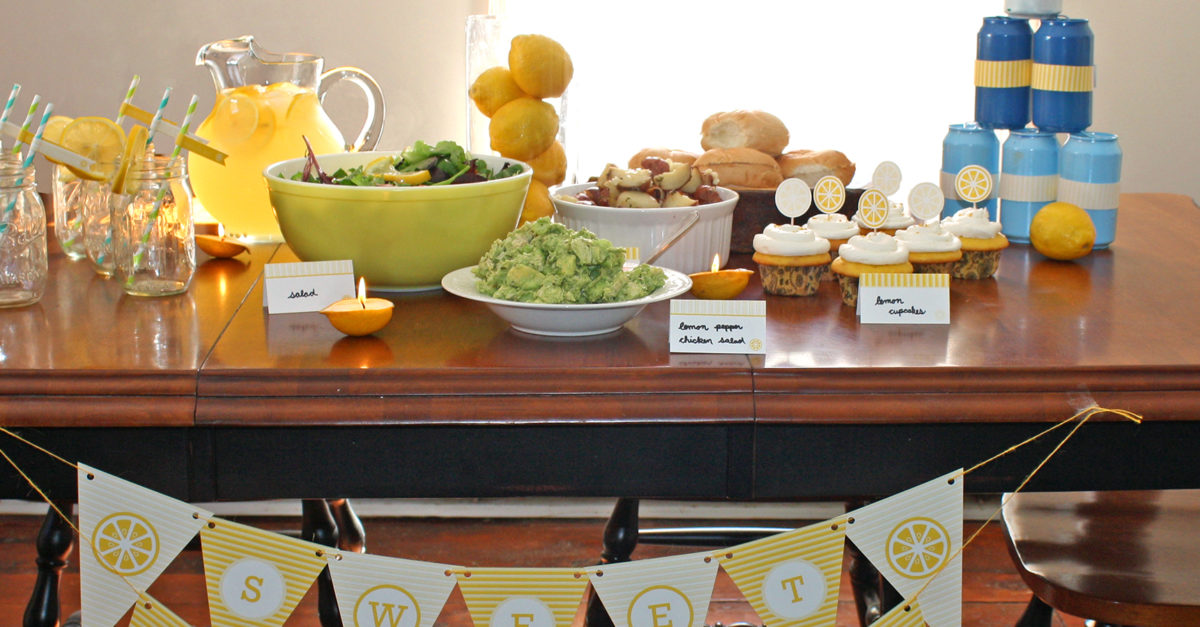 Host a Lemon-Themed Party - American Lifestyle Magazine