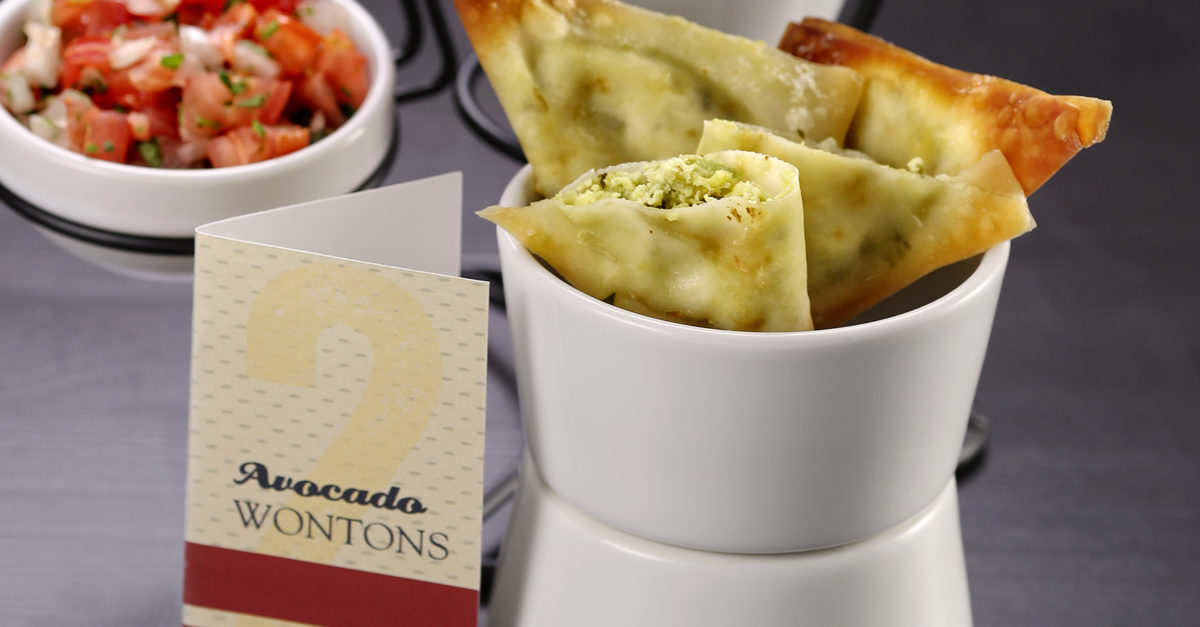 Avocado Wontons - American Lifestyle Magazine