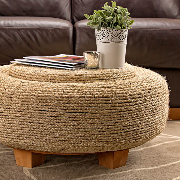 Turn an Old Tire Into Sophisticated Storage - American Lifestyle Magazine