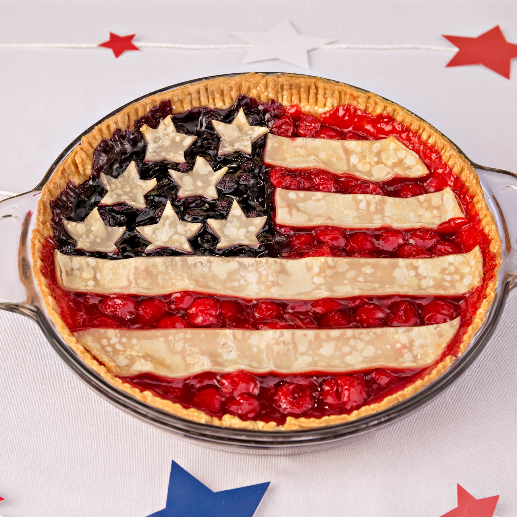 American Flag Pie - American Lifestyle Magazine