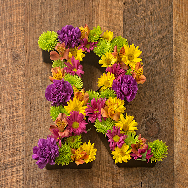 Letter Centerpiece - American Lifestyle Magazine