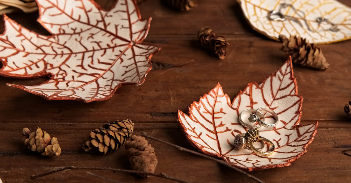 DIY Clay Leaf Plates - American Lifestyle Magazine