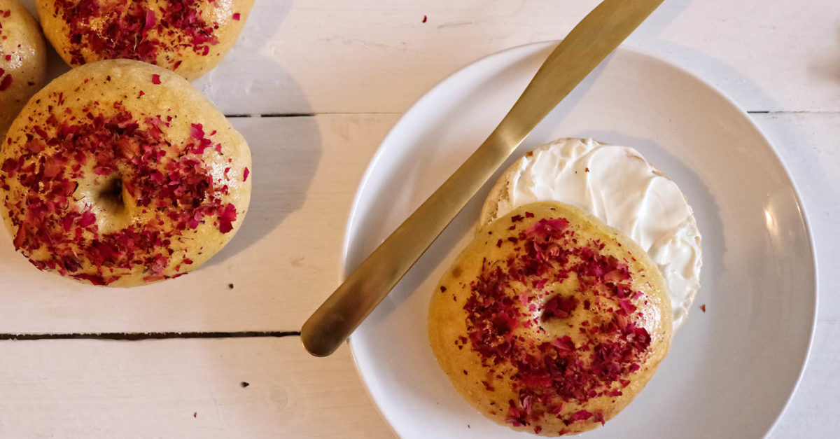Homemade Rose Bagels - American Lifestyle Magazine
