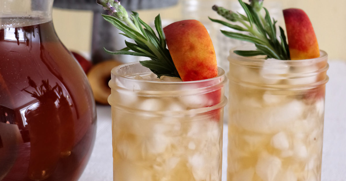 Peach Lavender Sweet Tea - American Lifestyle Magazine