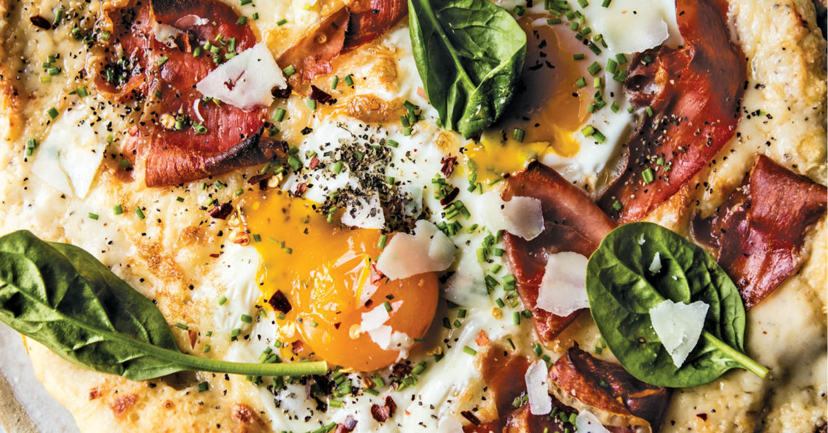 Croque Madame Breakfast Pizza - American Lifestyle Magazine