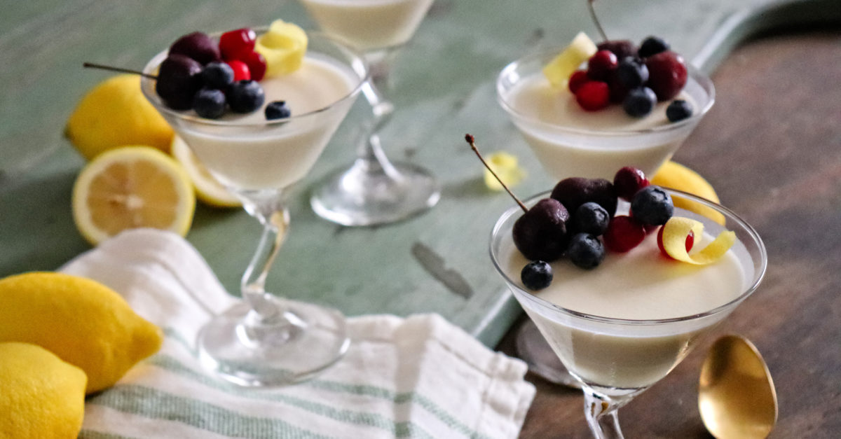 Limoncello Panna Cotta - American Lifestyle Magazine